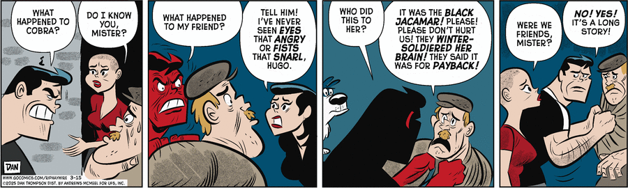 Dive into Rip Haywire, a comic strip by creator Dan Thompson. Learn ...